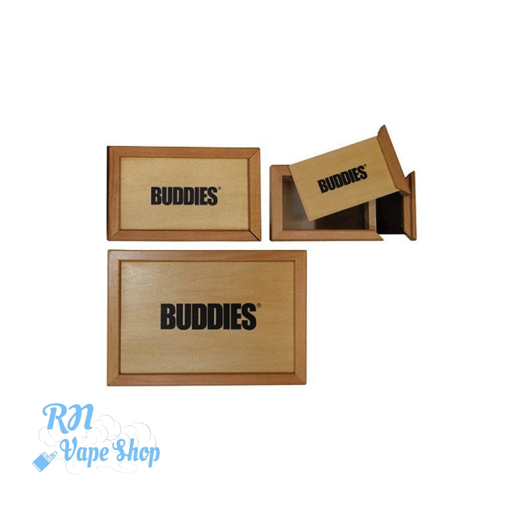 Wooden Sifter Storage Pollen Mesh Box | www.rnvapeshop.co.uk – RN Vape Shop