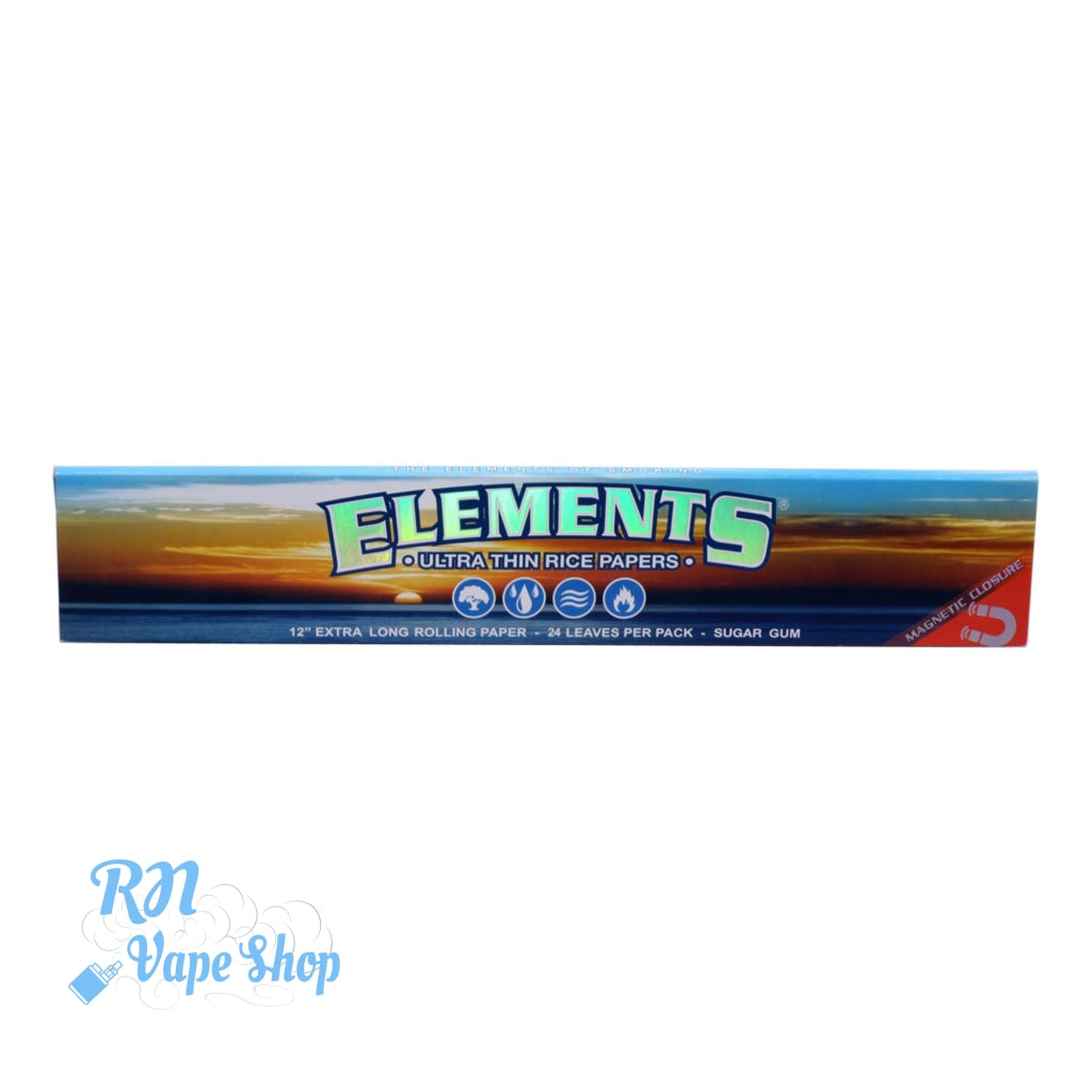Elements 12" Extra Long Rolling Papers | www.rnvapeshop.co.uk – RN Vape ...