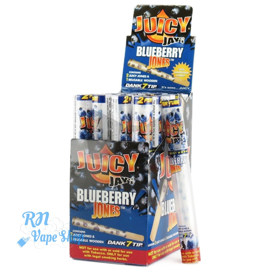 Juicy Jays Jones Blueberry Pre Rolled Cones | www.rnvapeshop.co.uk – RN ...